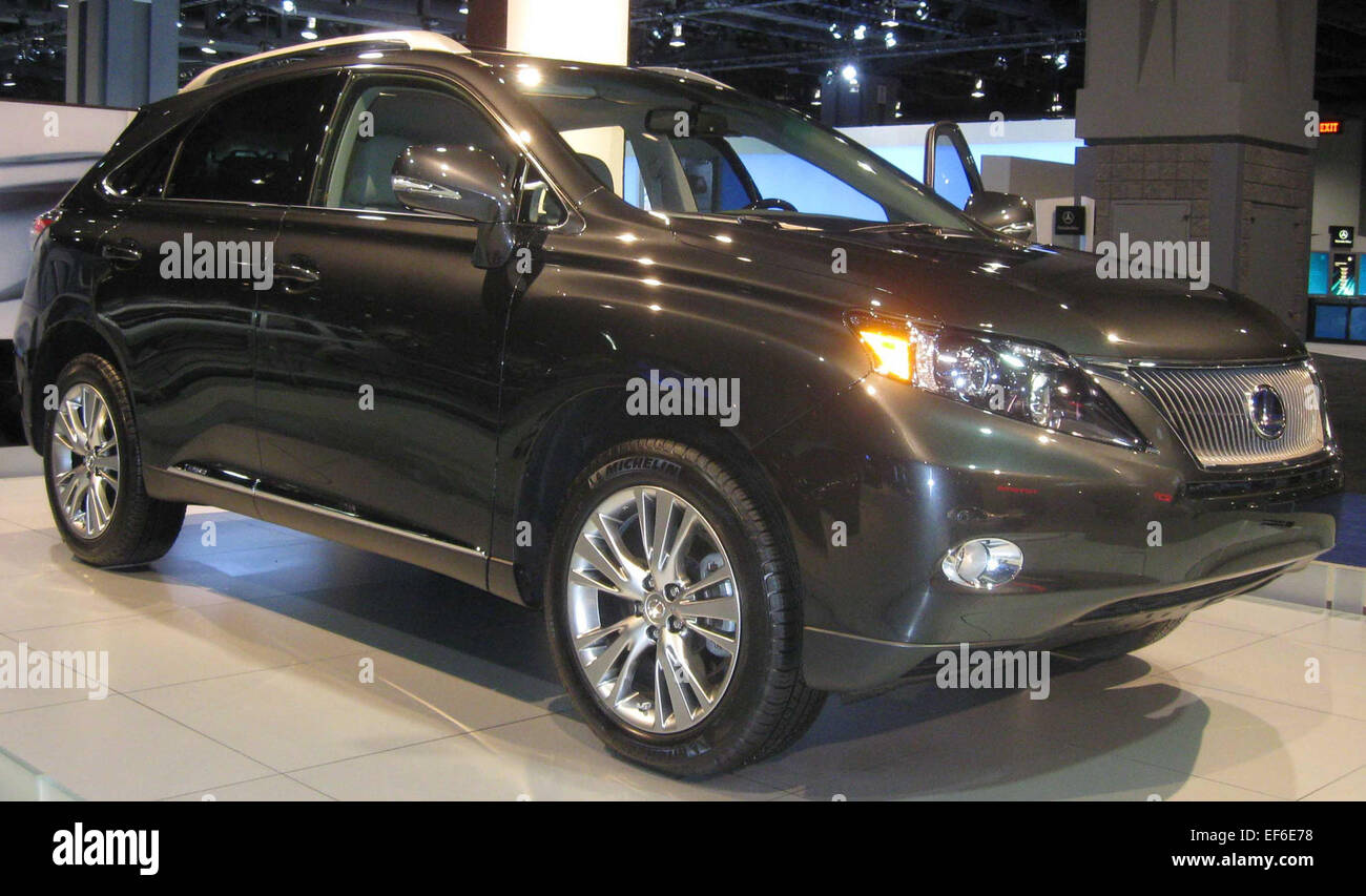 The 2010 Lexus RX450h is a luxury hybrid crossover SUV offering a ...