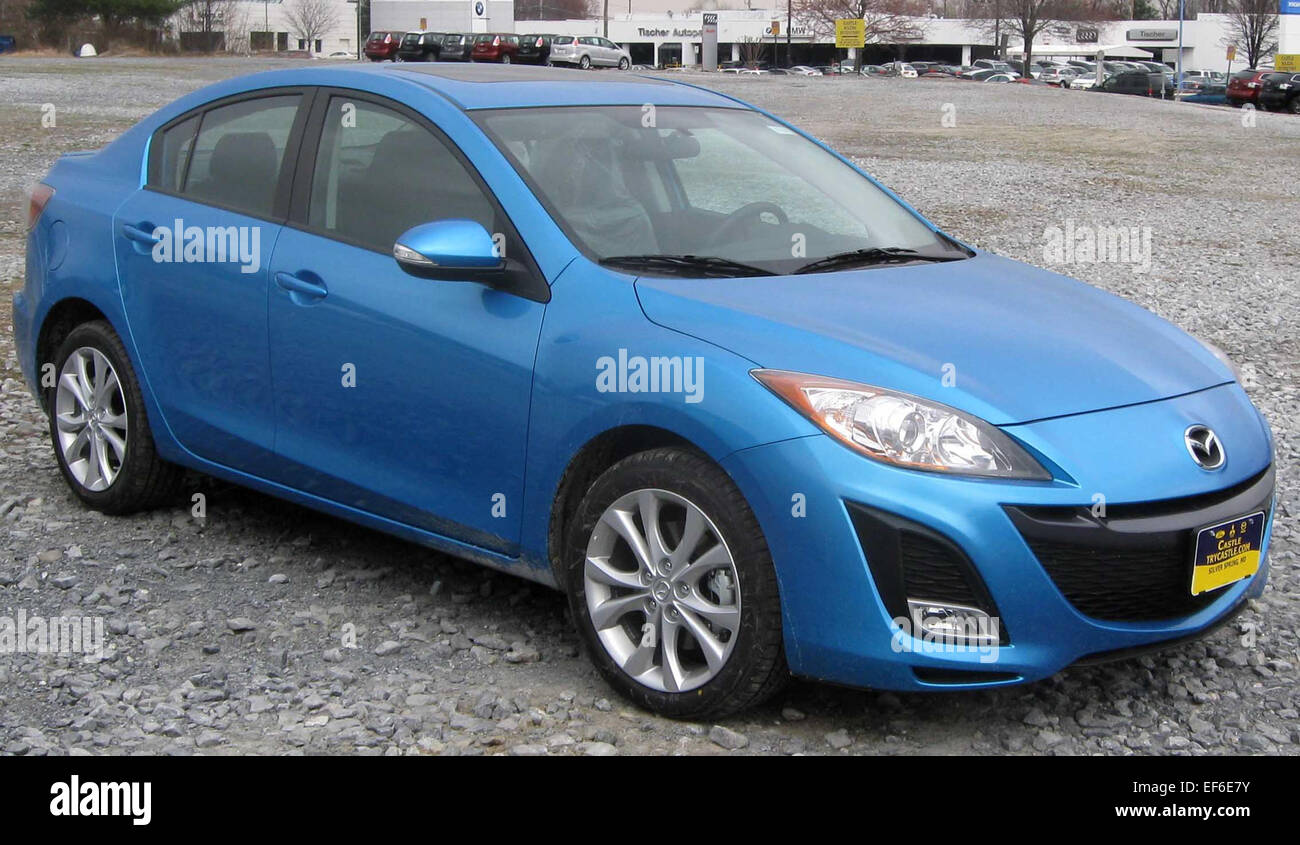 The 2010 Mazda3 sedan is a compact car known for its sporty design and ...