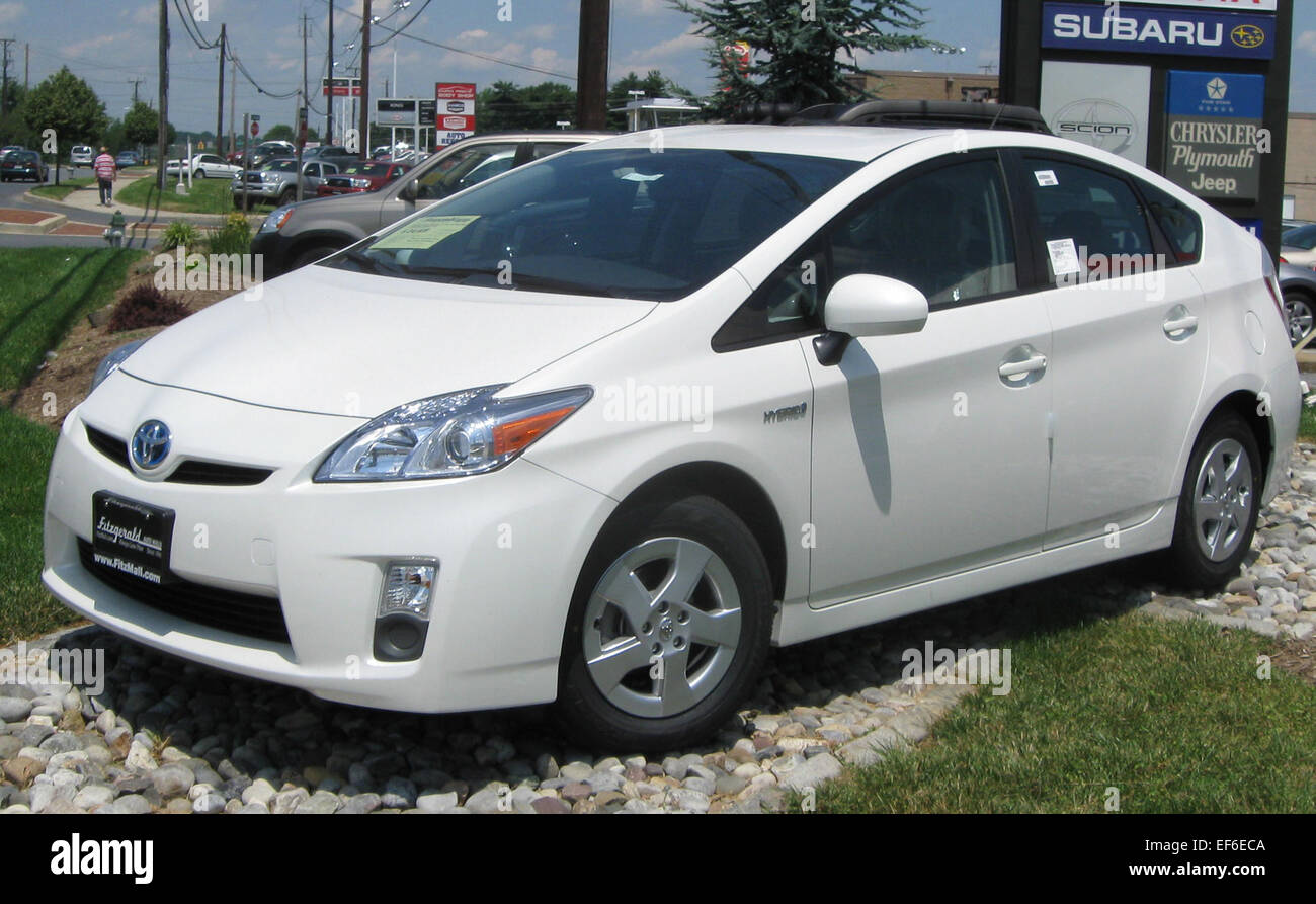 Toyota prius 2010 hi-res stock photography and images - Alamy
