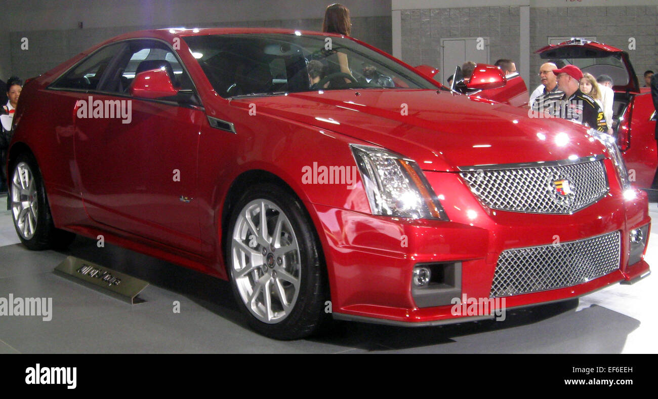 The 2011 Cadillac CTS-V Coupe is a high-performance luxury sports car ...