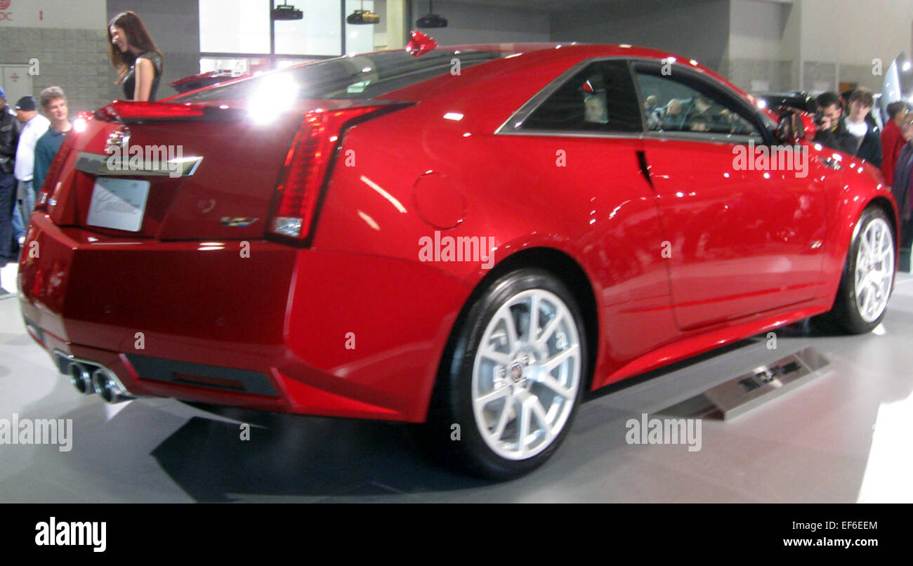 The 2011 Cadillac CTS-V Coupe is a high-performance luxury sports car ...