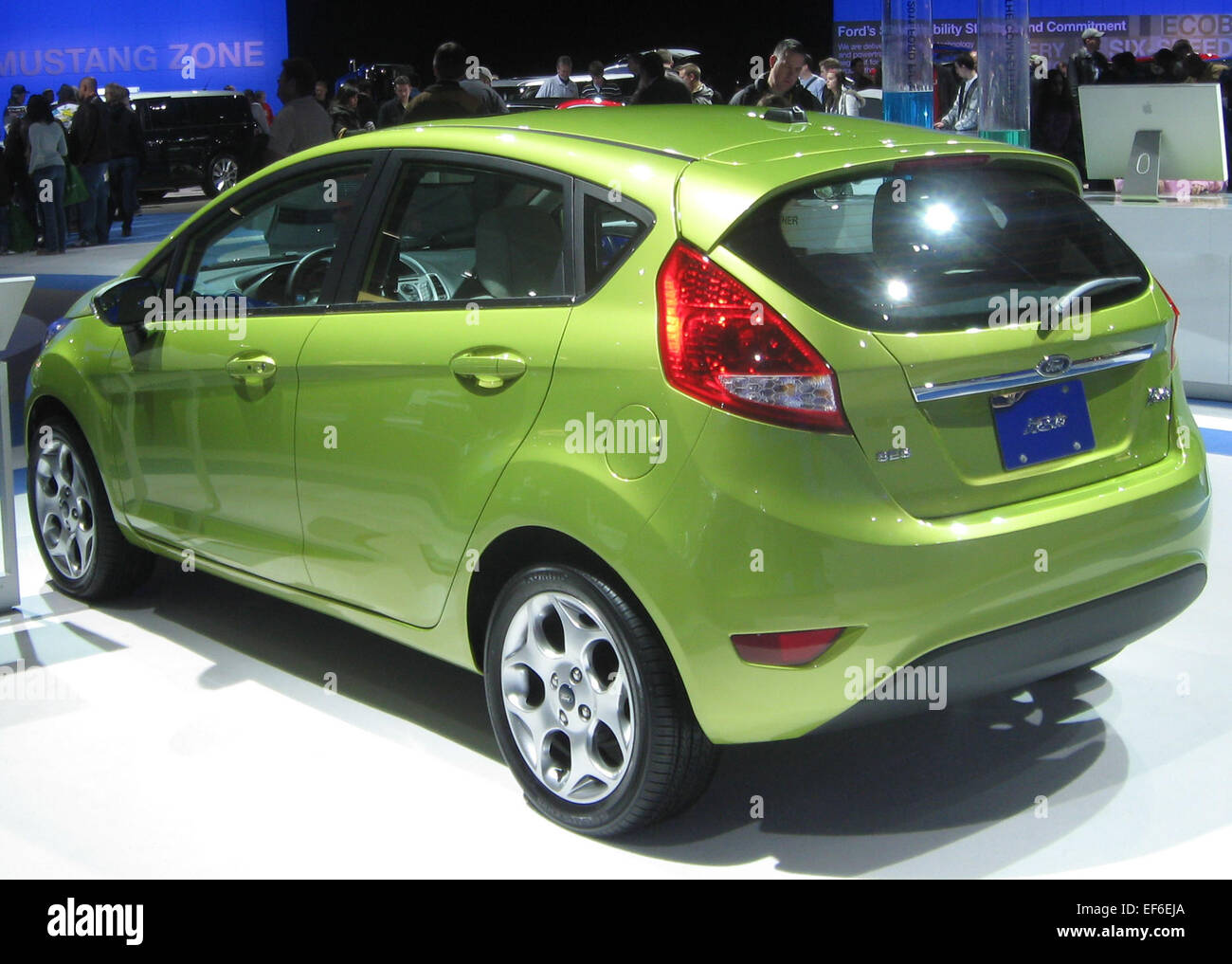 The engine of a ford fiesta hi-res stock photography and images - Alamy