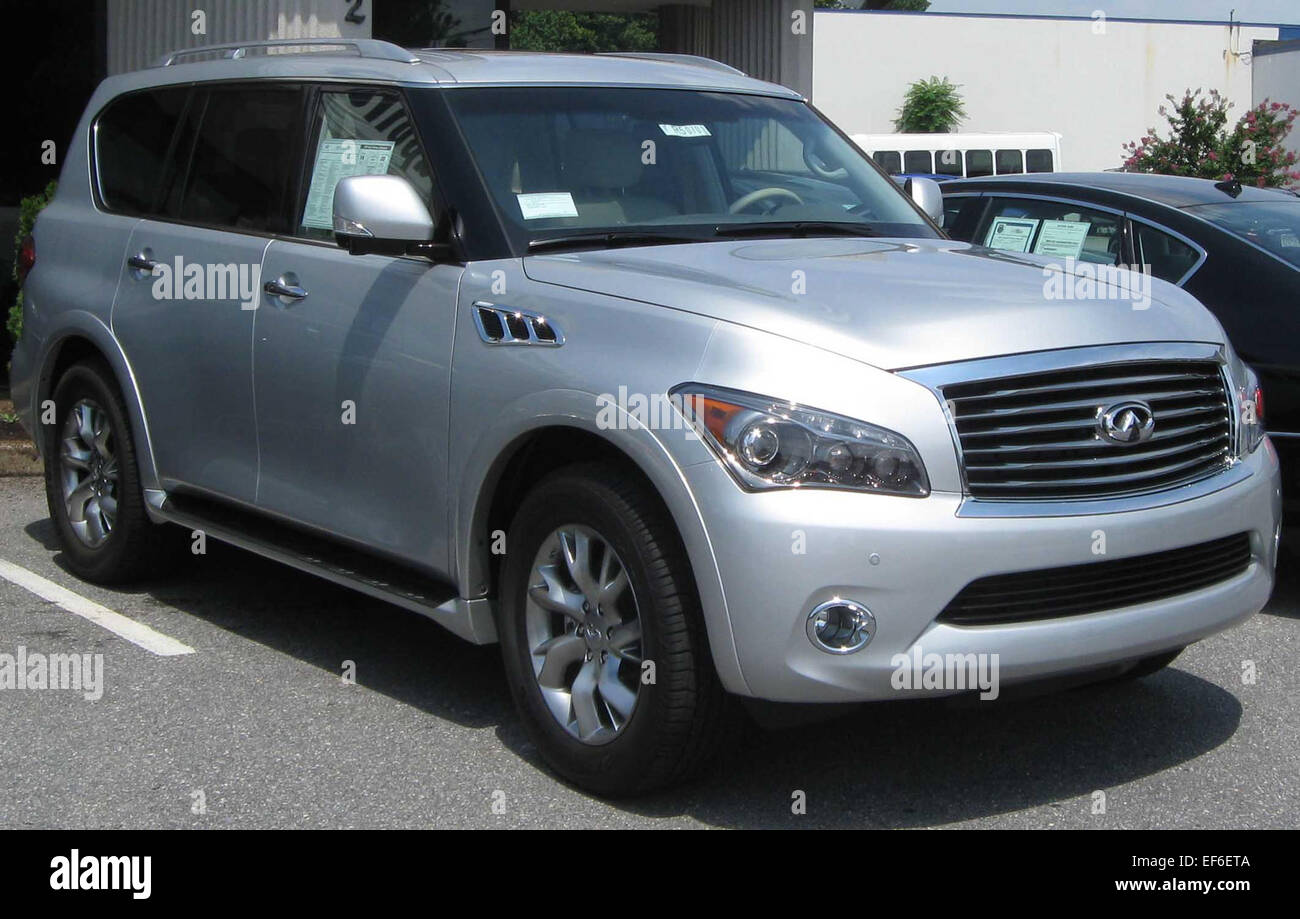 The 2011 Infiniti QX56 is a luxury full-size SUV known for its high-end ...