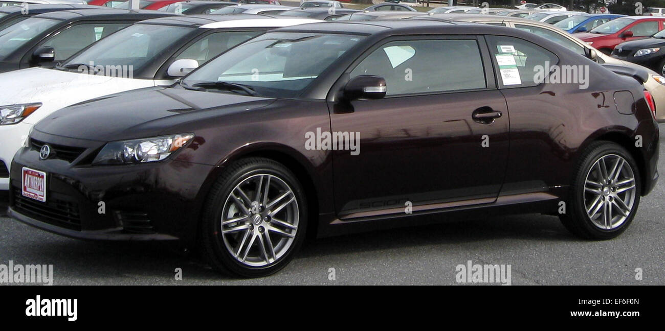 The 2011 Scion tC is a compact hatchback known for its sporty design ...