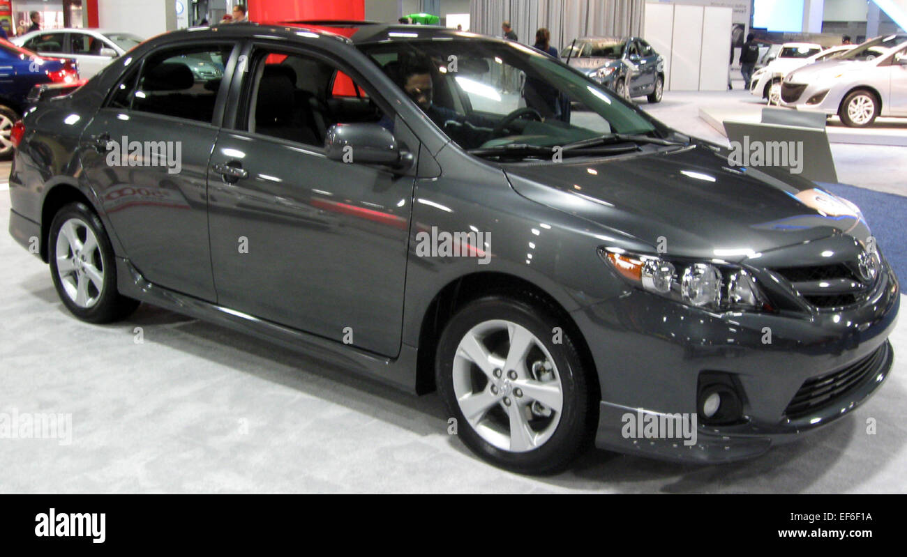 The 2011 Toyota Corolla S offers a compact sedan design with sporty ...