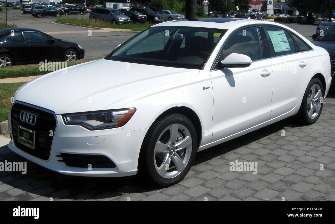 Audi a6 2012 hi-res stock photography and images - Alamy