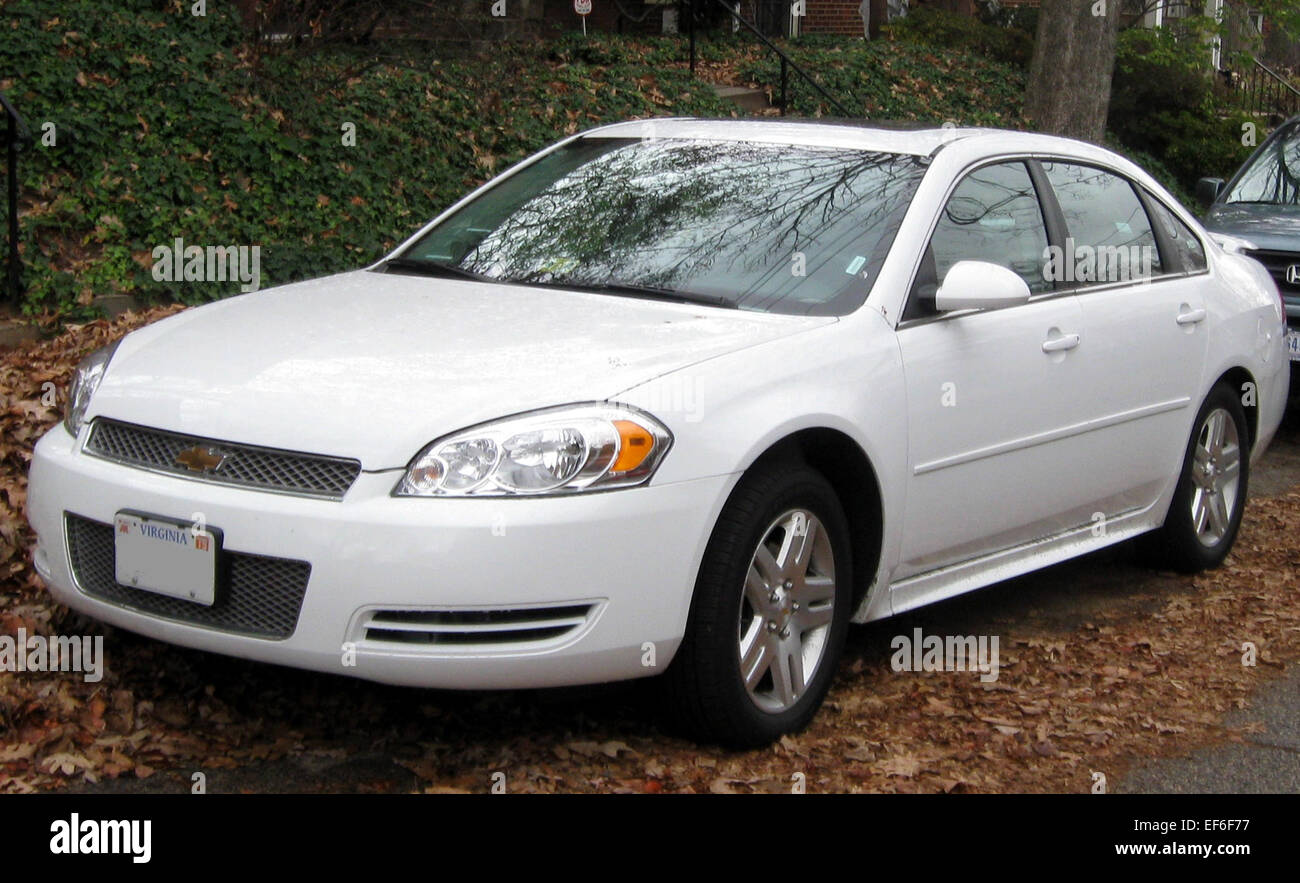 The 2012 Chevrolet Impala is a full-size sedan known for its ...