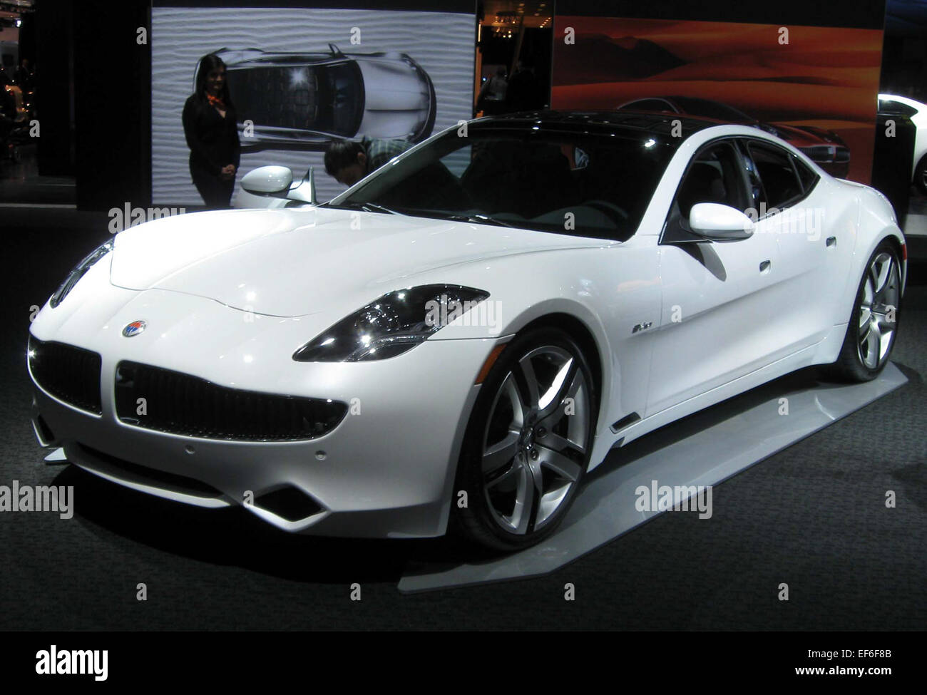The 2012 Fisker Karma is a luxury plug-in hybrid sedan featuring a ...