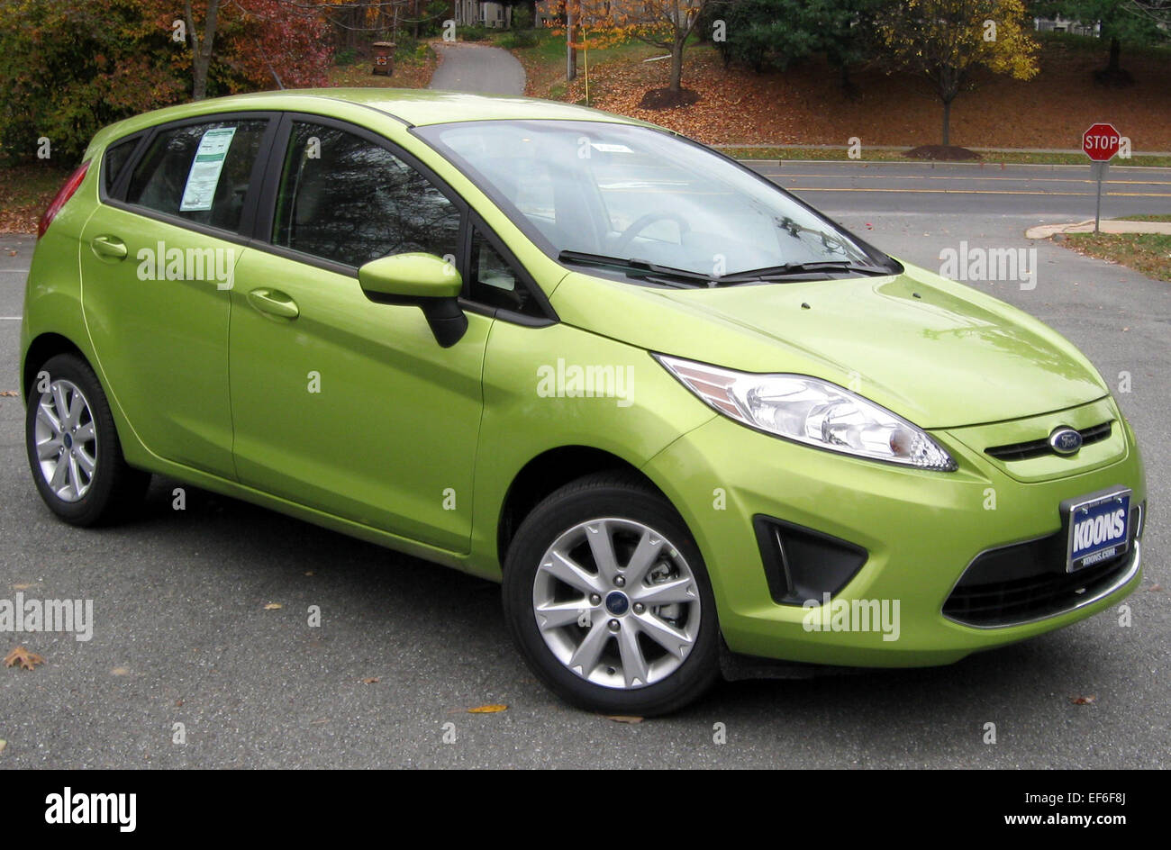 The engine of a ford fiesta hi-res stock photography and images - Alamy