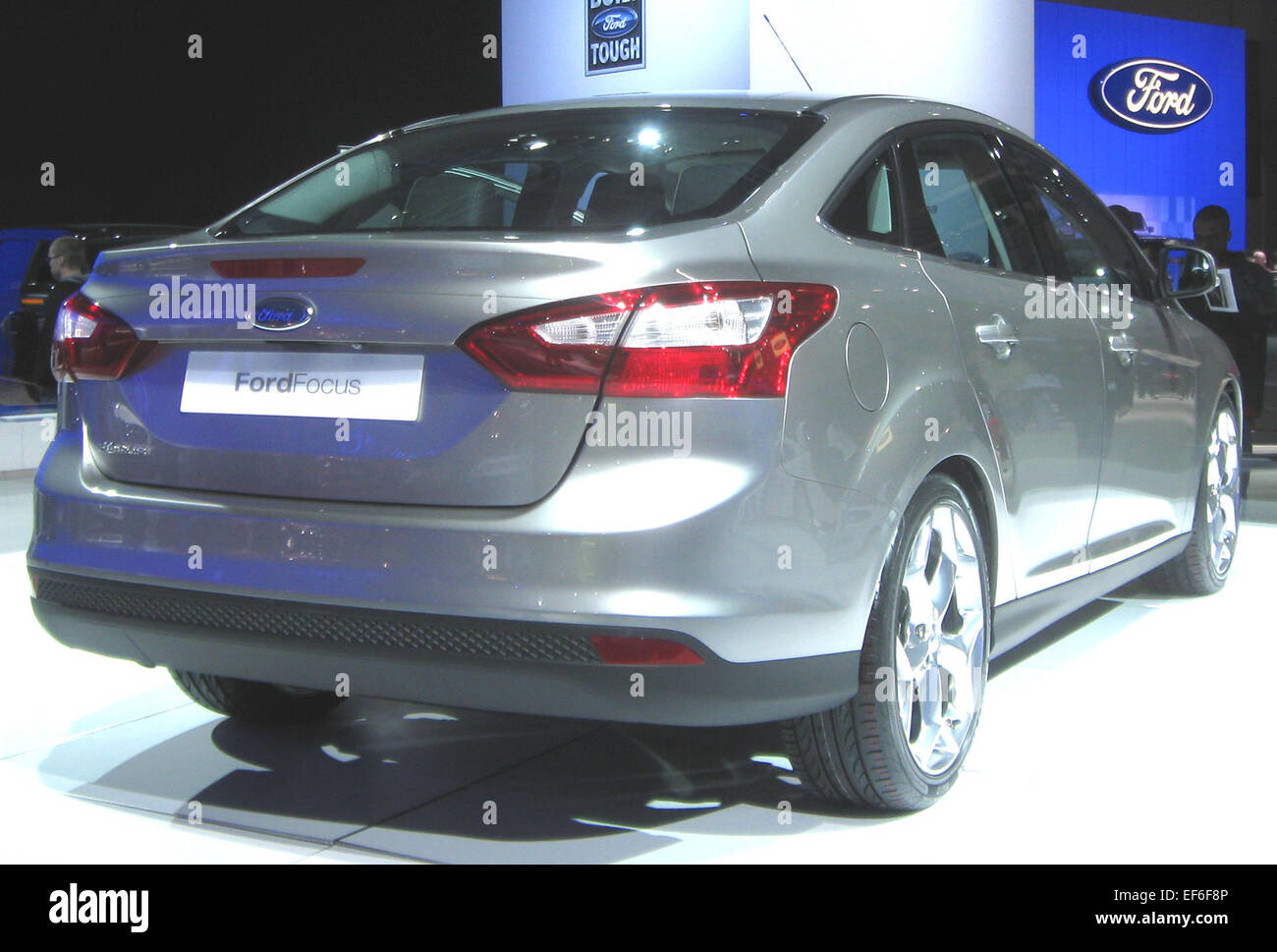 2012 Ford Focus sedan rear 2010 DC Stock Photo - Alamy