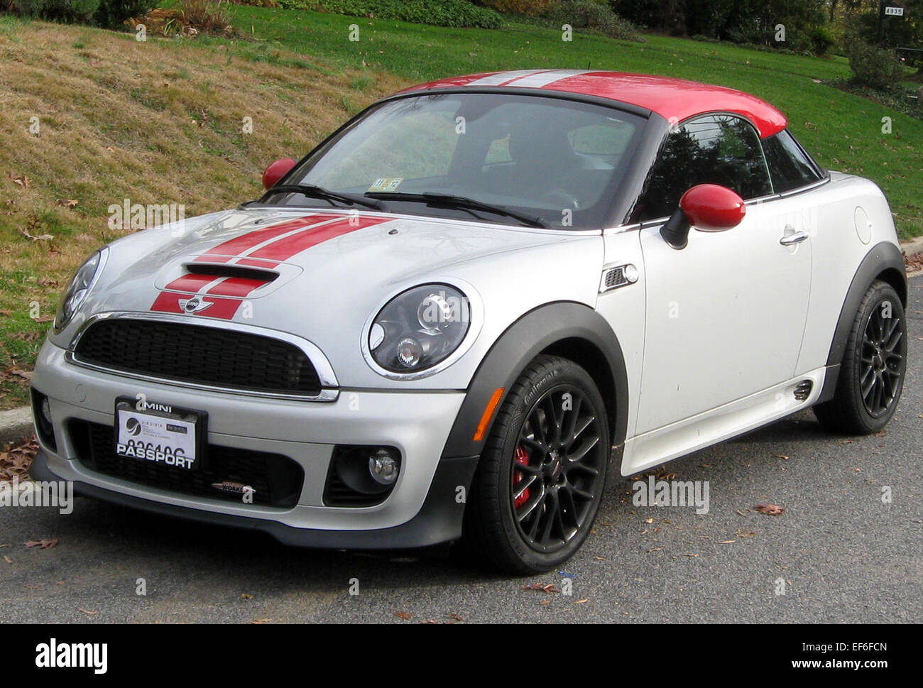 The 2012 Mini John Cooper Works Coupe is a high-performance version of ...