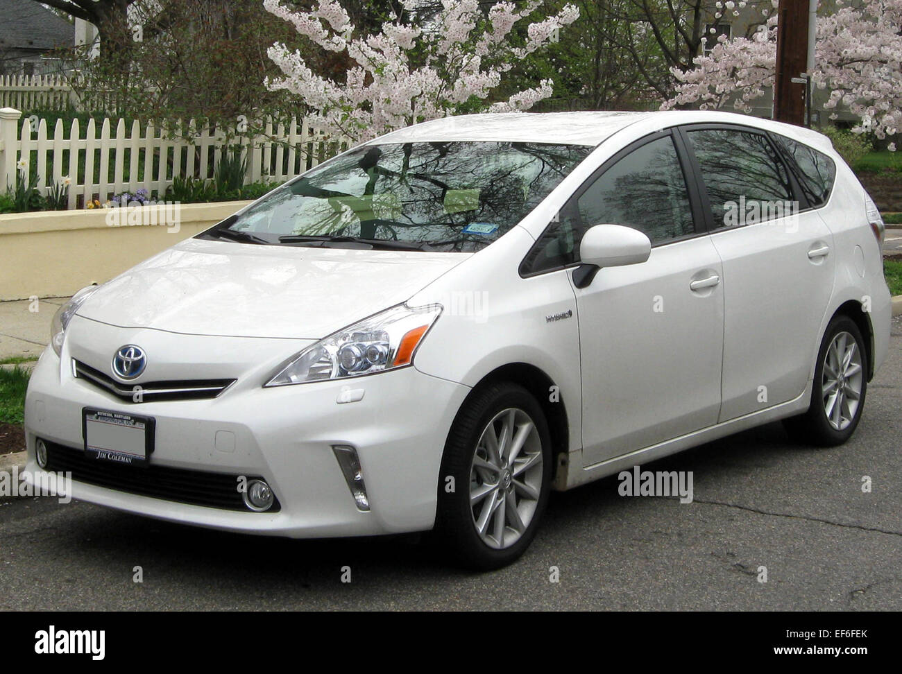 The 2012 Toyota Prius v is a hybrid wagon offering a balance of fuel ...
