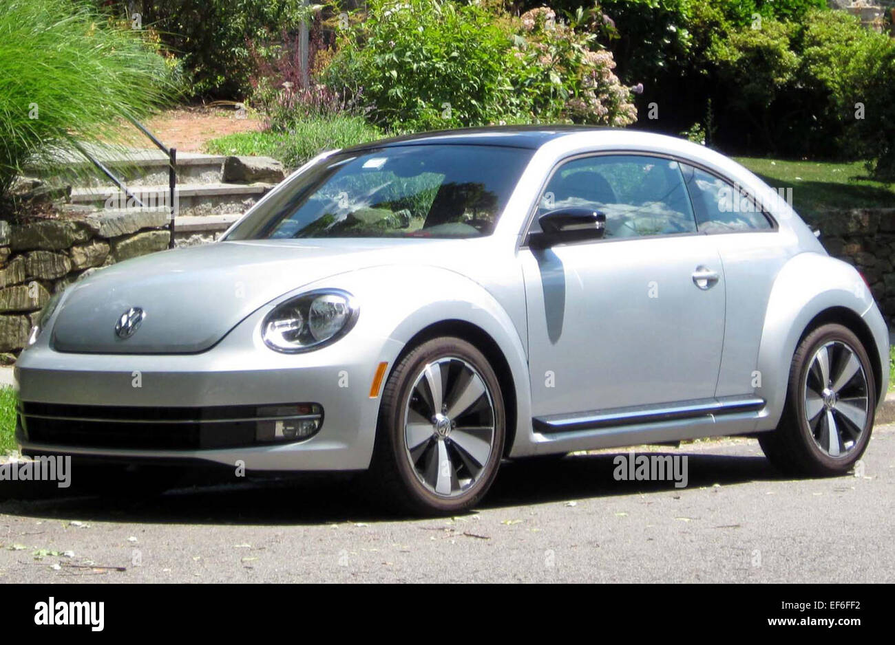 The 2012 Volkswagen Beetle is a compact car that blends retro design ...
