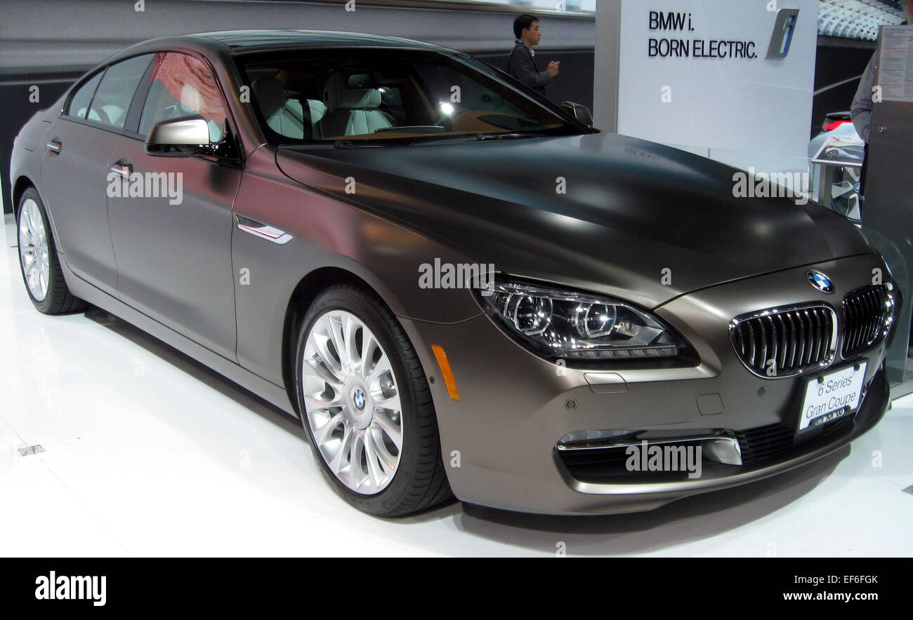The 2013 BMW 640i Gran Coupe is a luxury sedan combining elegant design ...