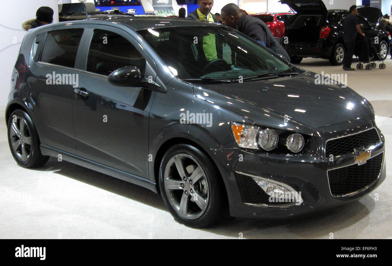 The 2013 Chevrolet Sonic RS is a performance-oriented version of the ...