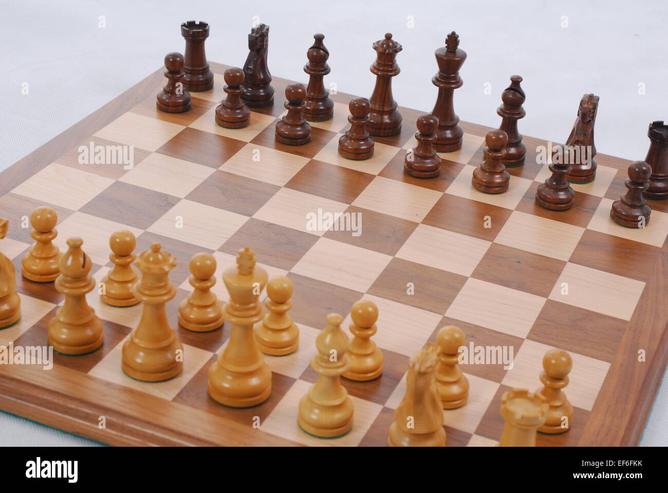 chess pieces on white Stock Photo - Alamy