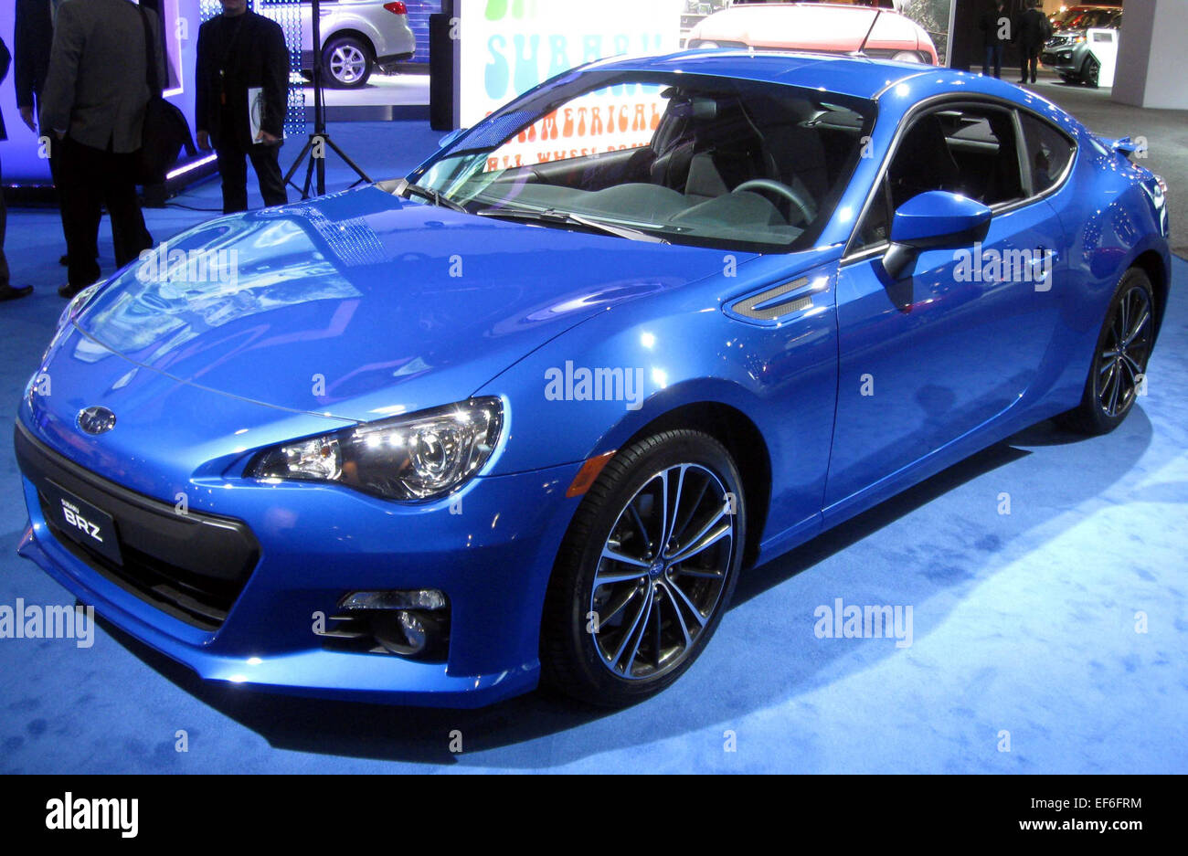 The 2013 Subaru BRZ is a lightweight, rear-wheel-drive sports car ...
