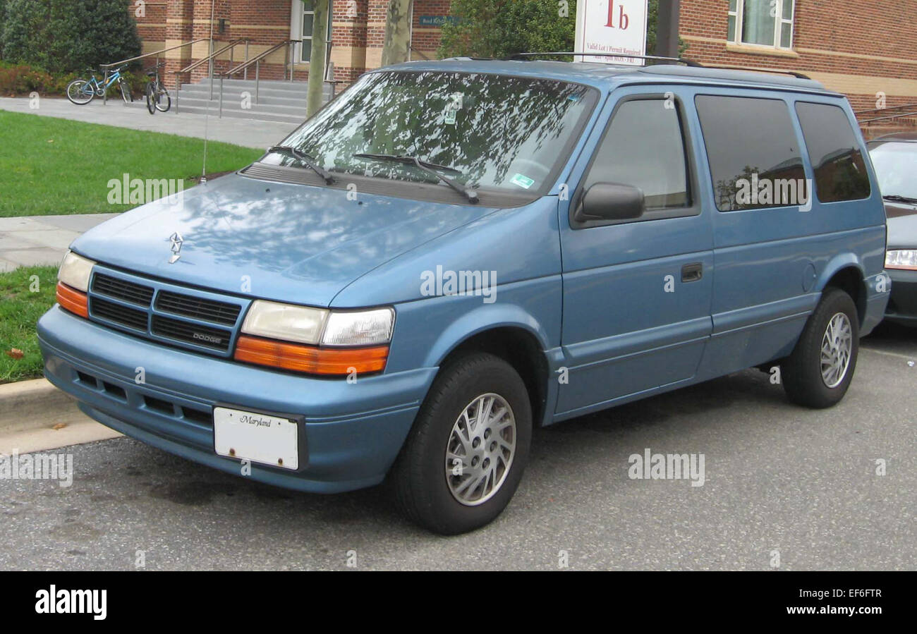 The second-generation Dodge Caravan, produced from 1991 to 2000, is a ...