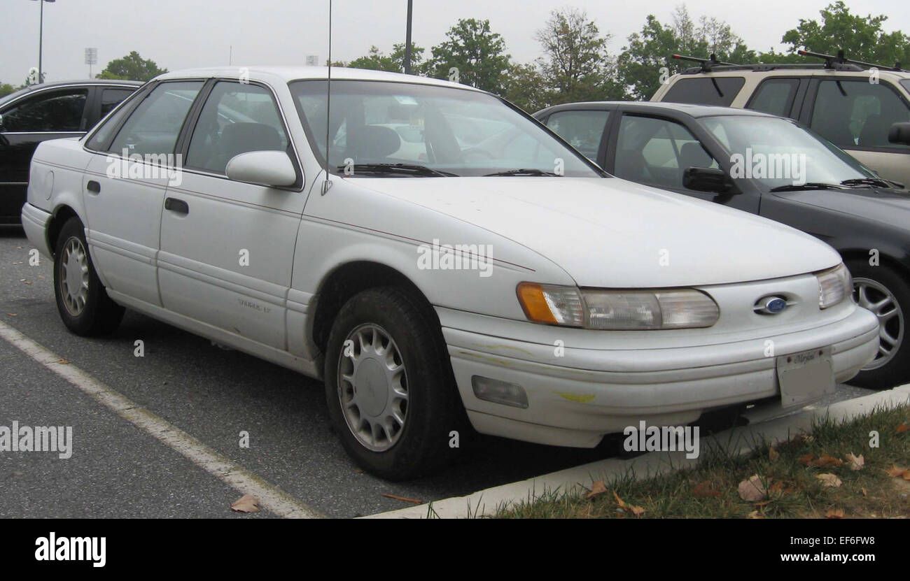 The 2nd generation Ford Taurus LX is a full-size sedan known for its ...