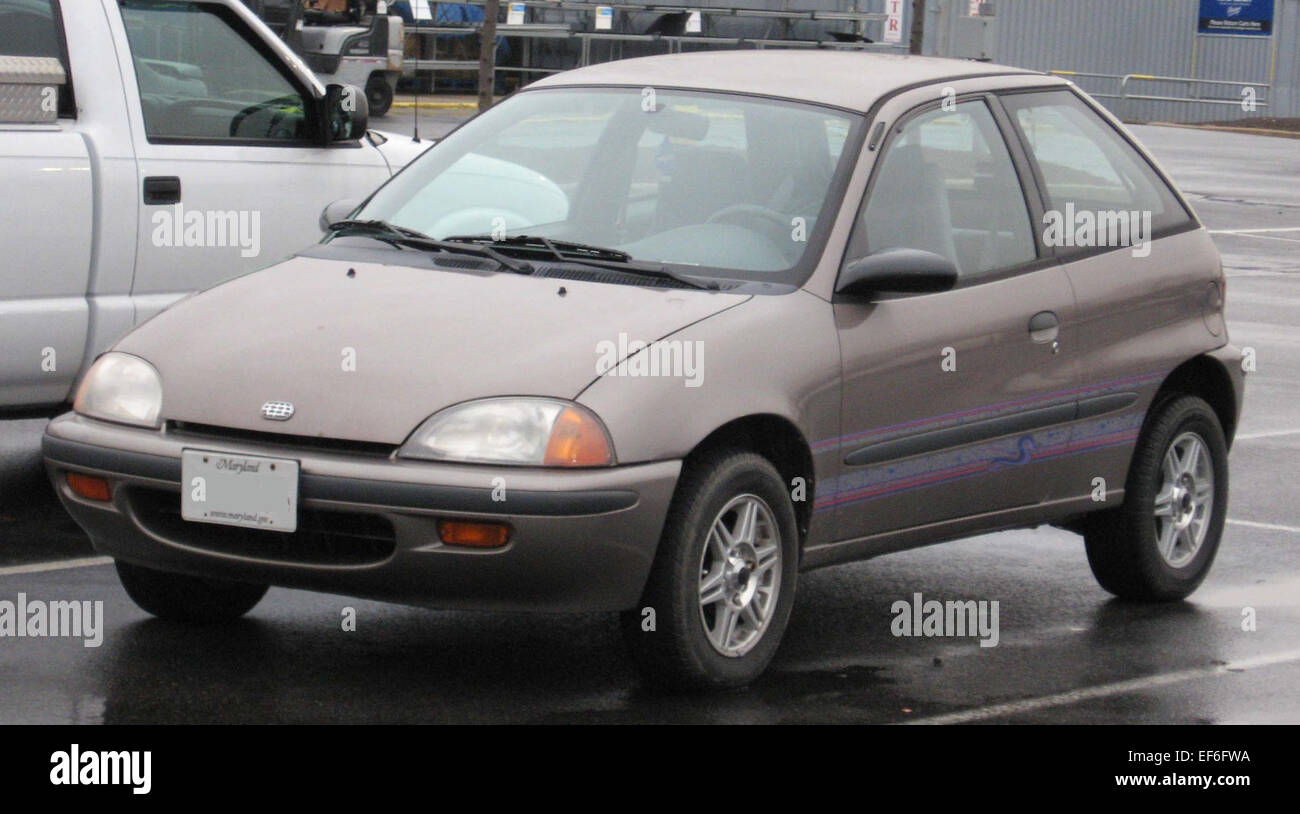 The second-generation Geo Metro, produced in the early 1990s, is a ...
