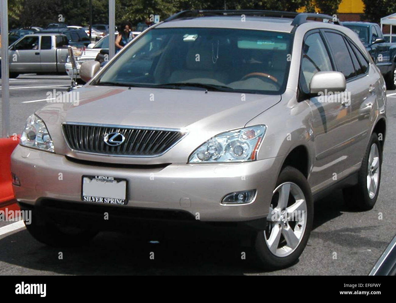 The second-generation Lexus RX, produced from 2003 to 2009, is a luxury ...