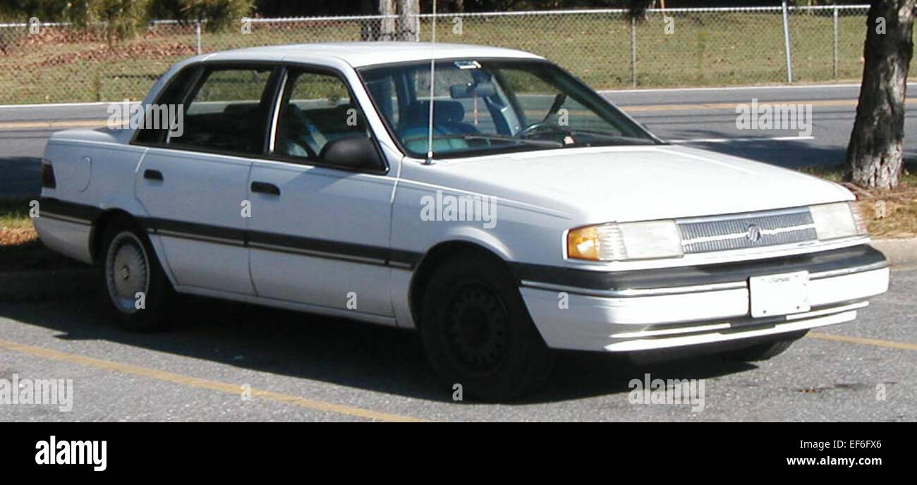 The second-generation Mercury Topaz, produced in the late 1980s and ...
