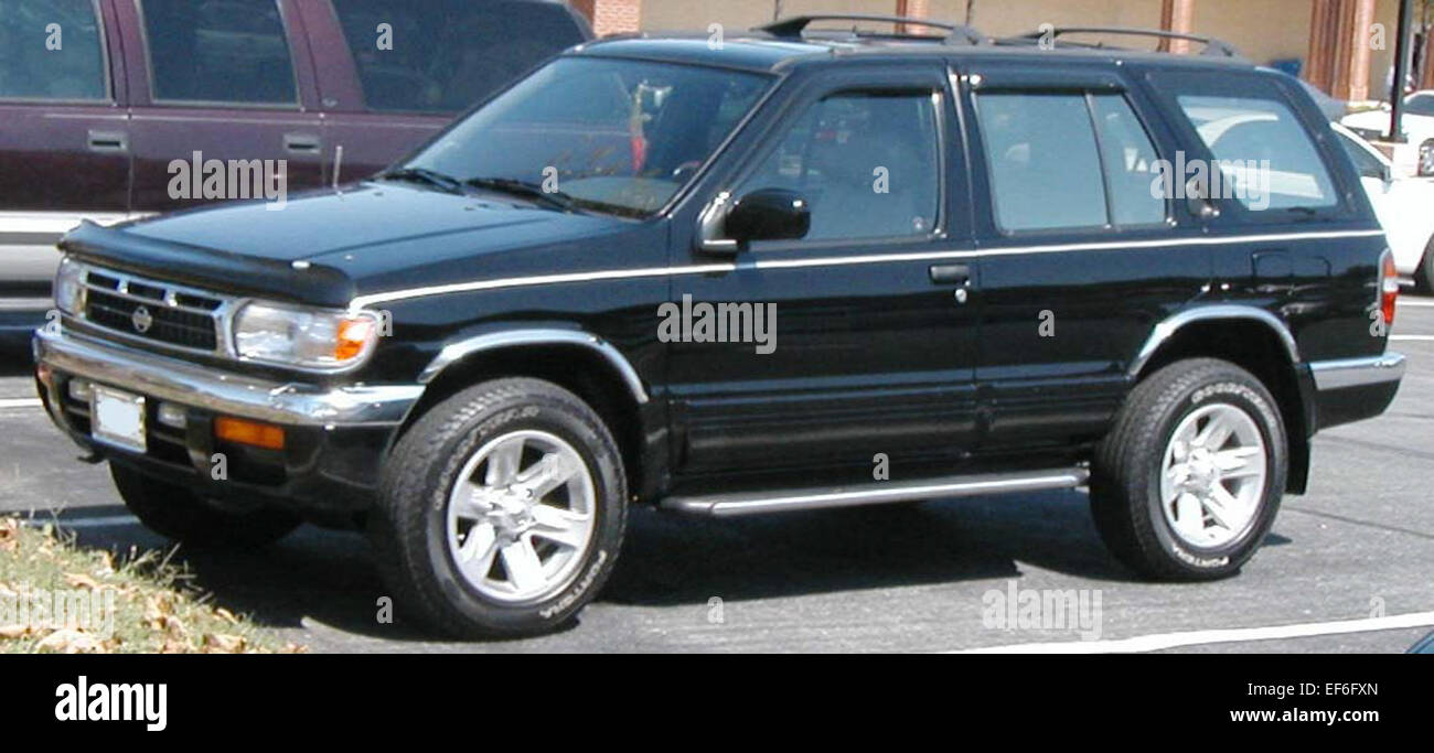 The second-generation Nissan Pathfinder is a mid-size SUV that features ...