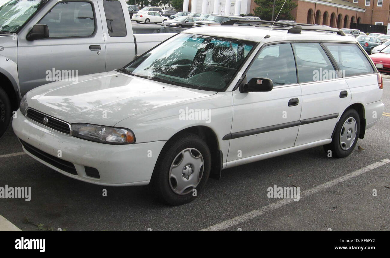 The second-generation Subaru Legacy wagon, produced from 1994 to 1999 ...