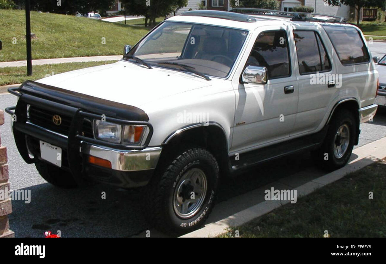 The second-generation Toyota 4Runner, produced in the 1990s, is a mid ...