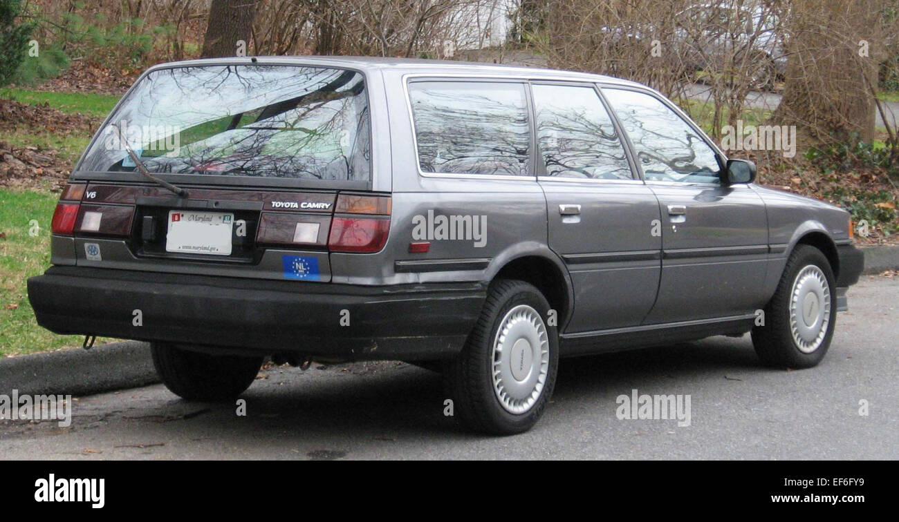 The second-generation Toyota Camry Wagon is a mid-size station wagon ...