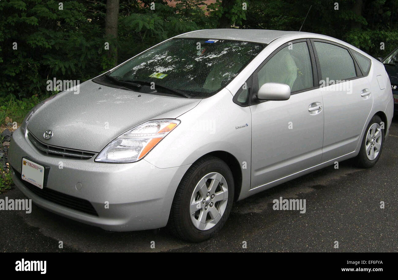 The second-generation Toyota Prius, introduced in 2004, is a hybrid ...