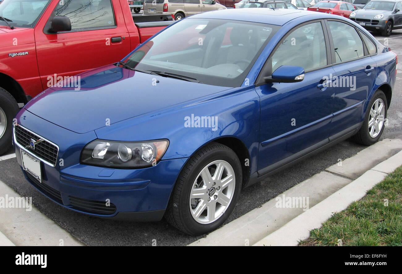 The 2nd-generation Volvo S40, introduced in the 2000s, is a compact ...