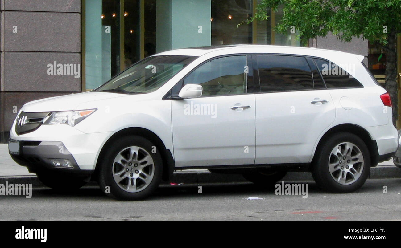 The second-generation Acura MDX is a mid-size luxury SUV that combines ...