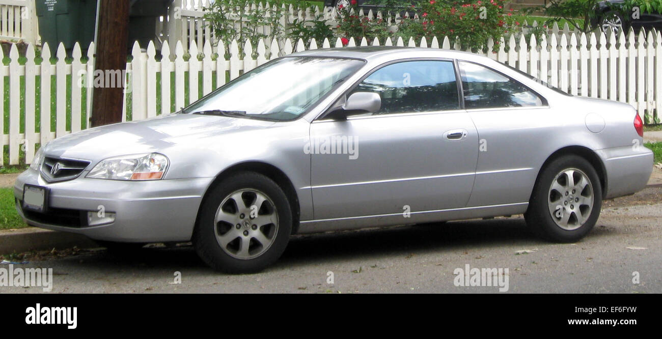 The second-generation Acura CL, produced from 2001 to 2003, is a luxury ...
