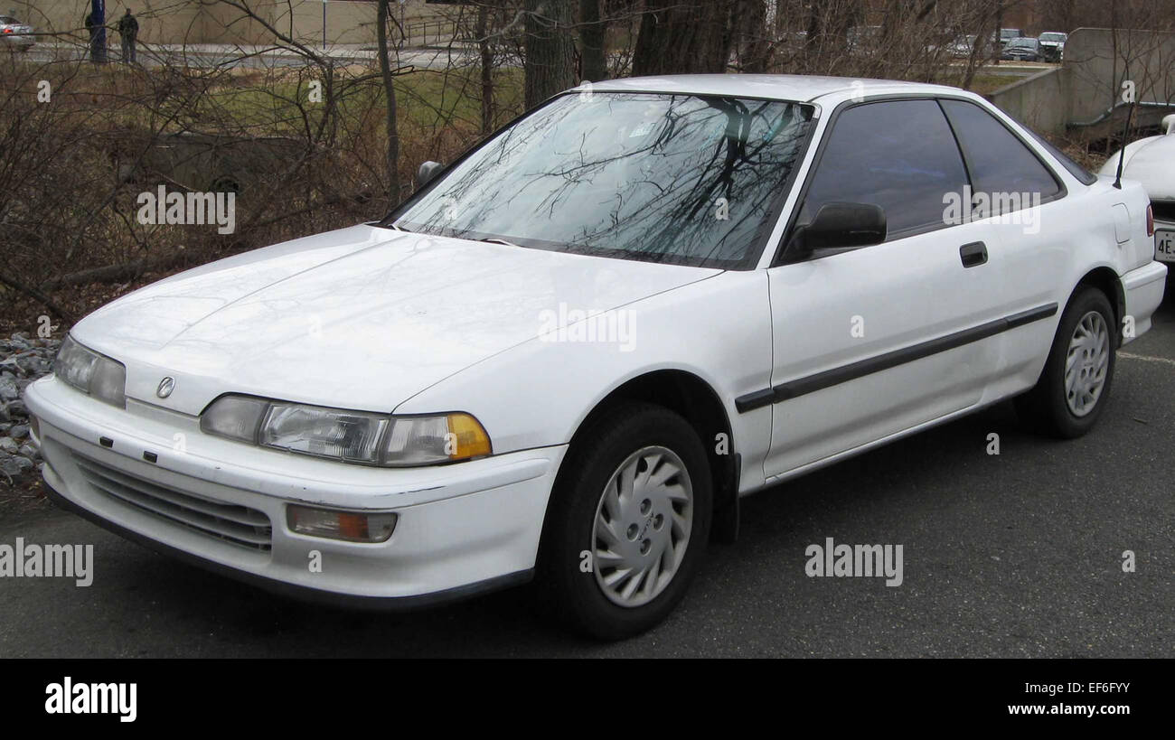 The second-generation Acura Integra is a compact sports car known for ...
