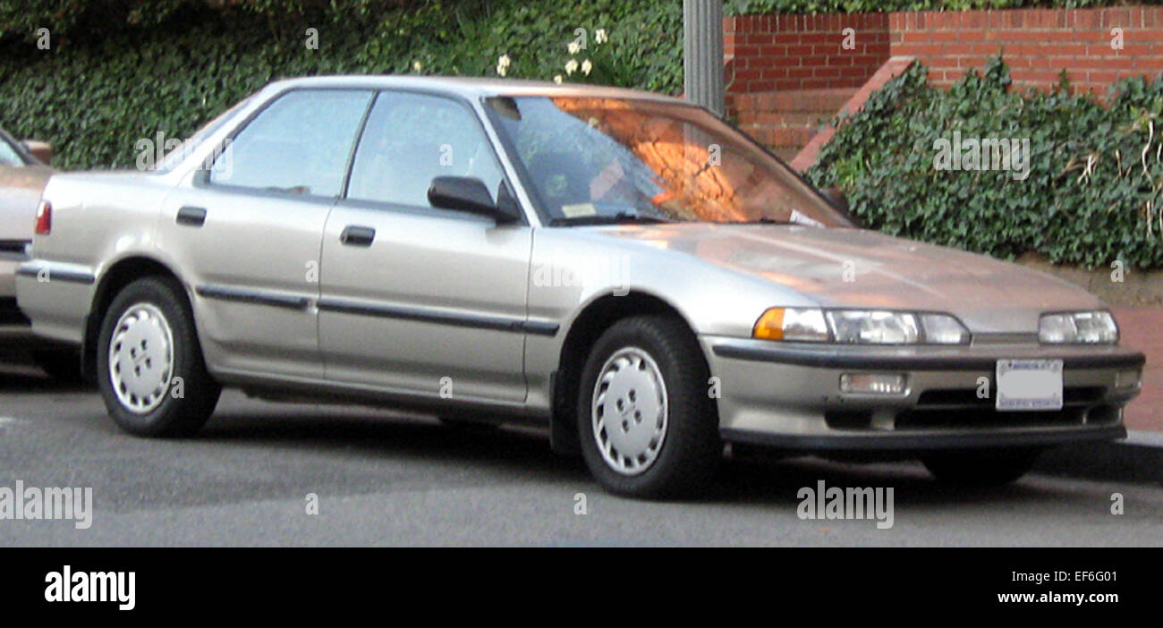 The second-generation Acura Integra RS sedan offers sporty performance ...