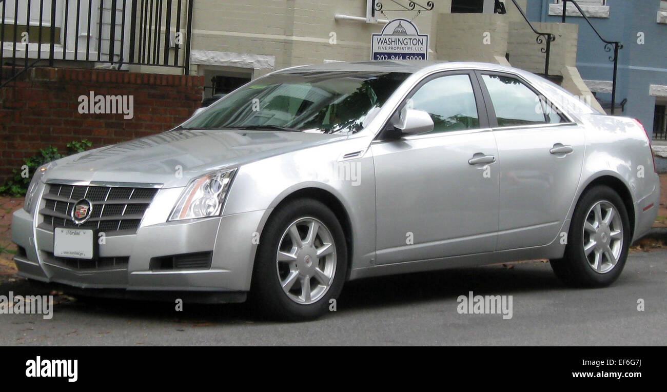 The second-generation Cadillac CTS is a luxury sedan that blends ...