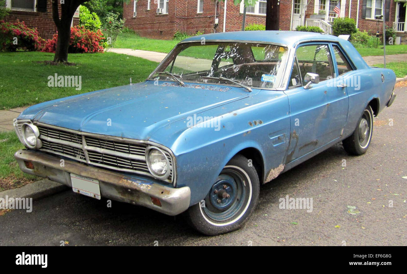 The second-generation Ford Falcon coupe, produced in the early 1960s ...