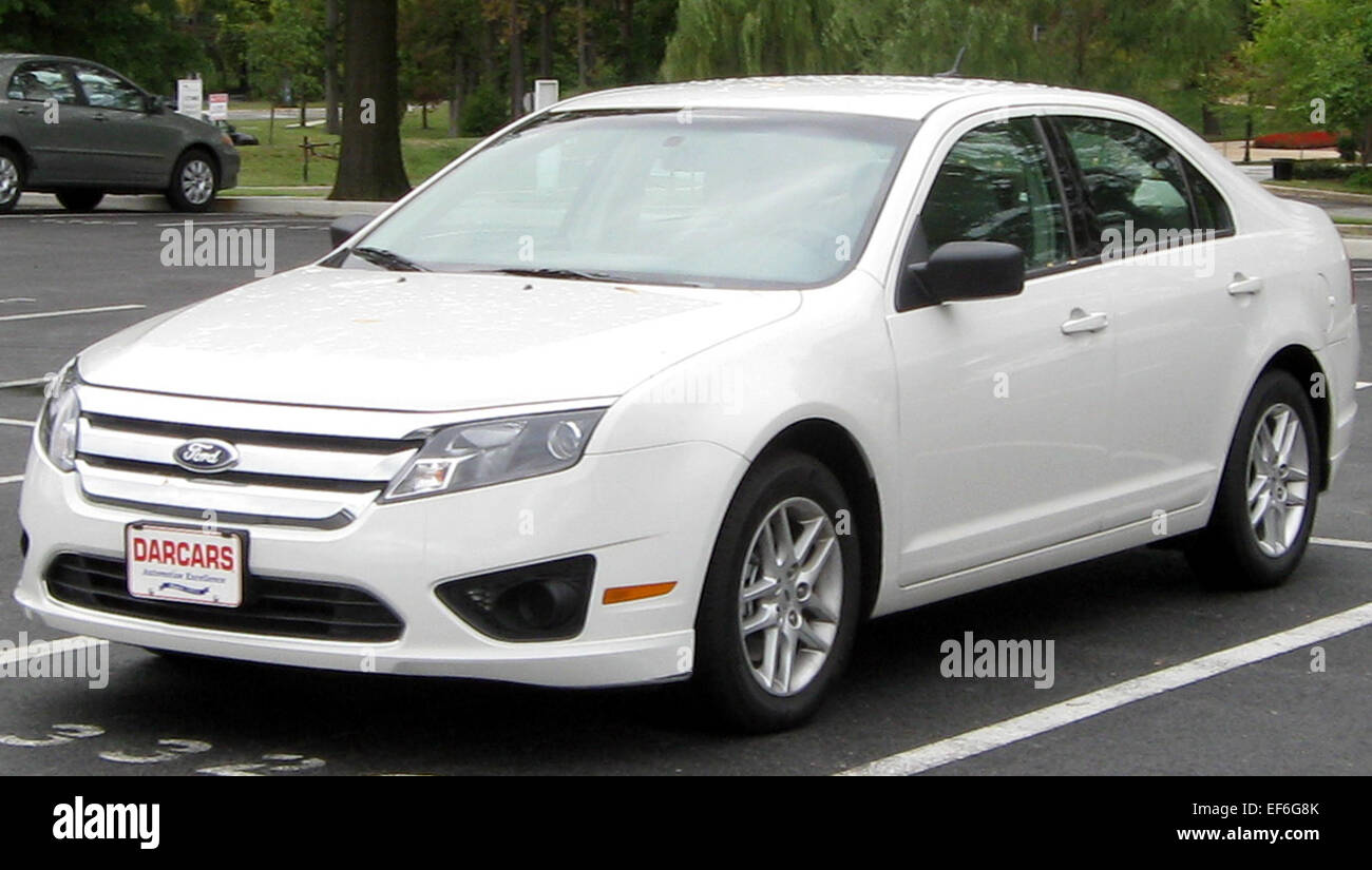 The second-generation Ford Fusion S, produced from 2009 to 2010, is a ...