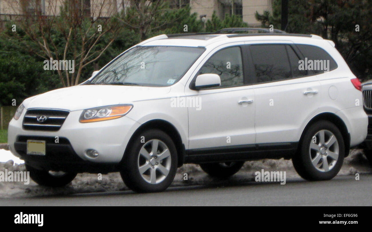 The second-generation Hyundai Santa Fe, introduced in 2009, is a mid ...