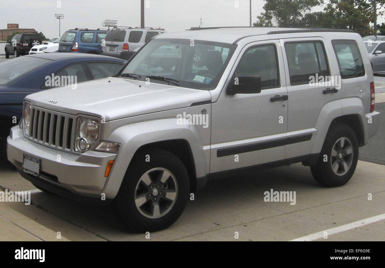The 2nd generation Jeep Liberty is a compact SUV offering off-road ...