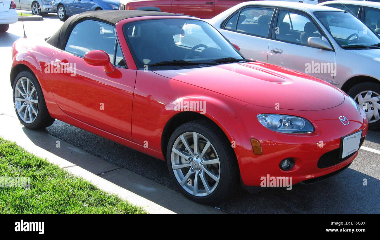 The second-generation Mazda MX-5 Miata is a lightweight, two-seat ...
