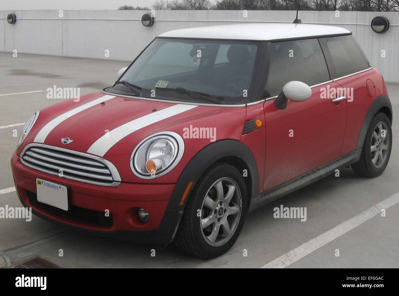 The second-generation Mini Cooper, introduced in 2007, is a compact car ...