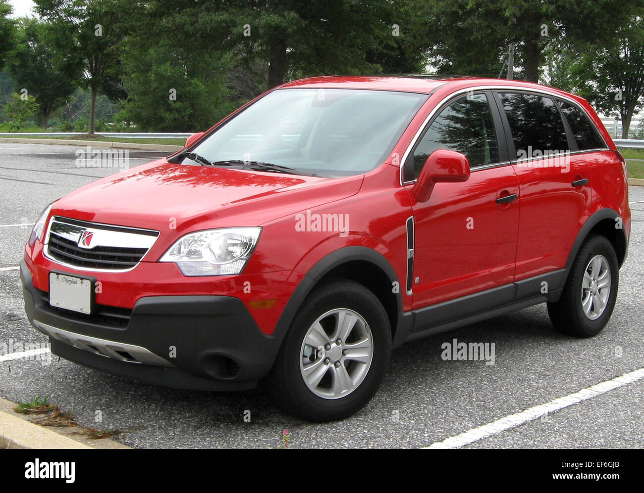 The second-generation Saturn Vue, produced from 2008 to 2009, is a ...