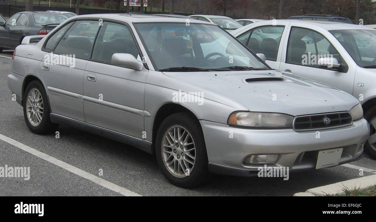 The 2nd-generation Subaru Legacy 2.5GT, produced in the early 2000s, is ...