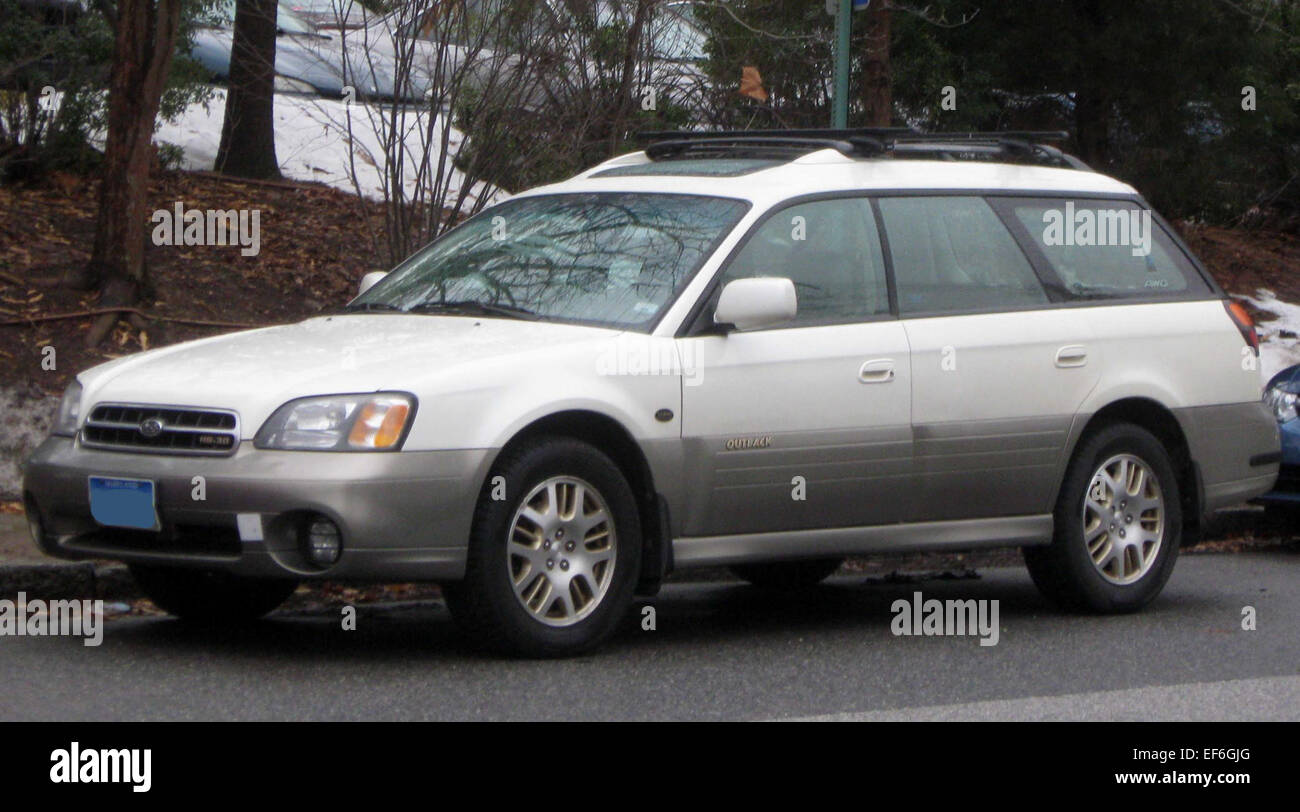 The second-generation Subaru Outback, produced from 2003 to 2009, is a ...