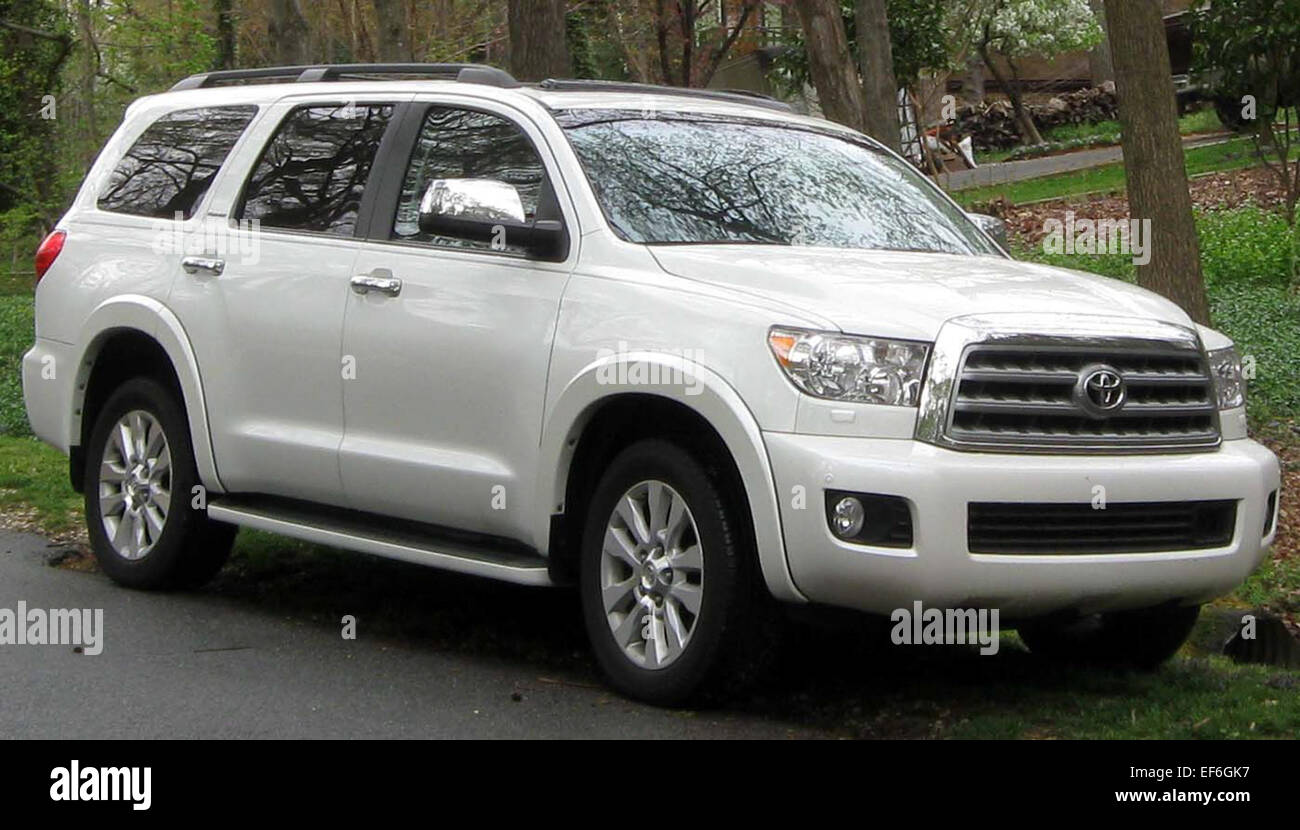 The second-generation Toyota Sequoia, produced from 2008 to 2012, is a ...