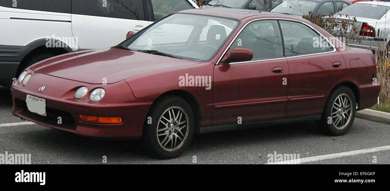 The 3rd-generation Acura Integra sedan, produced from 1994 to 2001, is ...