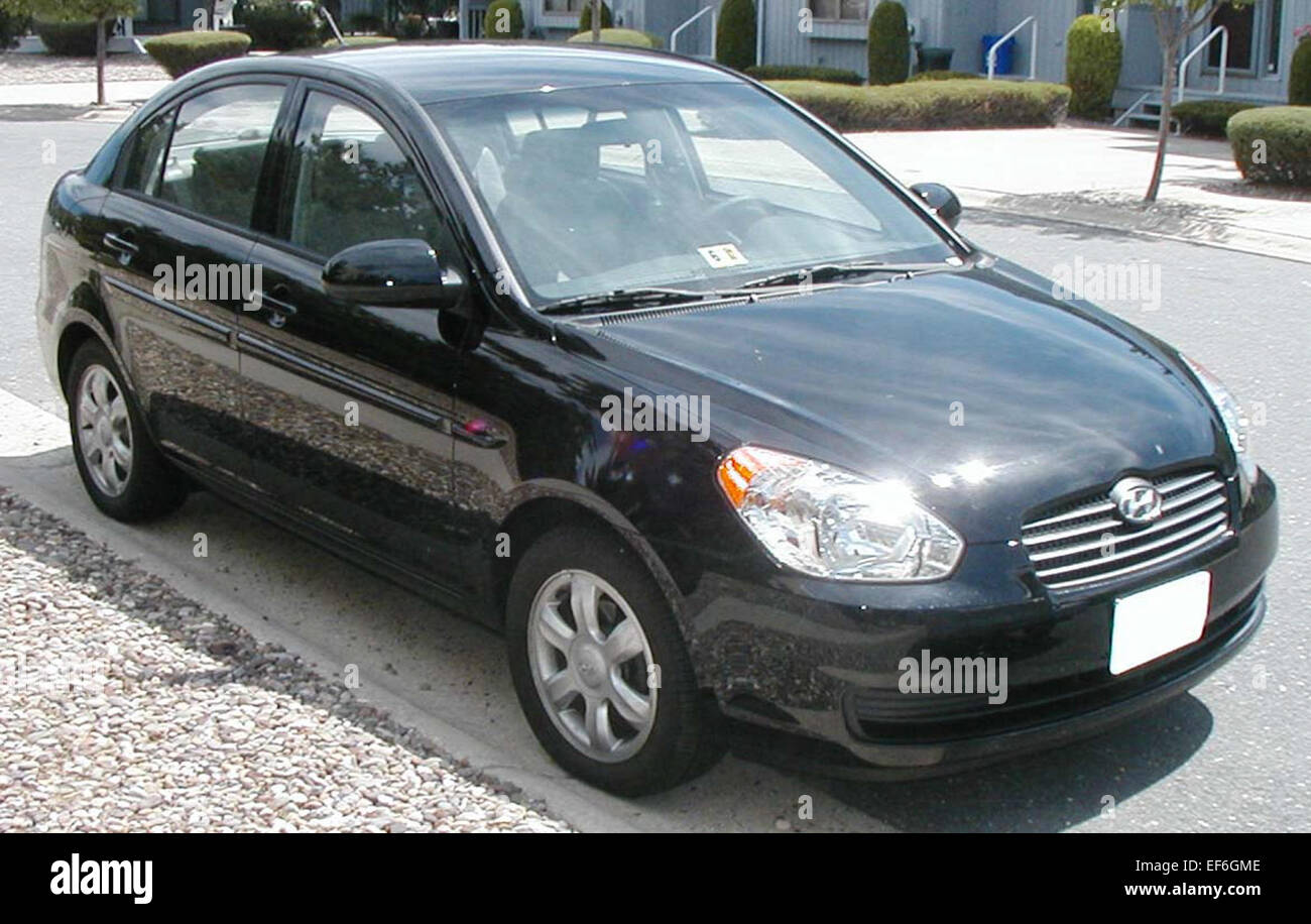 3rd Hyundai Accent Stock Photo - Alamy