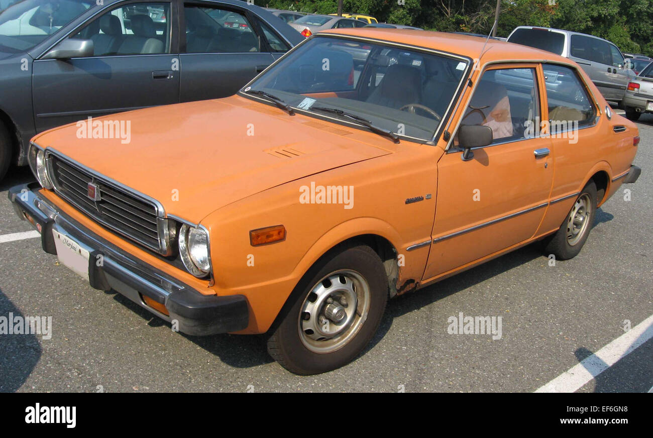 The third-generation Toyota Corolla coupe, produced between 1974 and ...